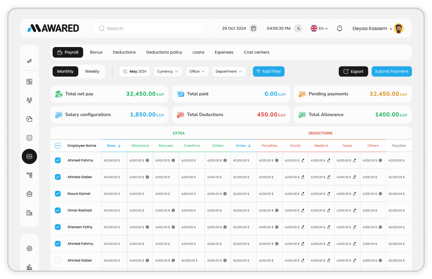 Mawared HR System
